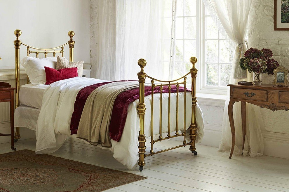 Austen Luxury Victorian Nickel Bedstead | And So To Bed