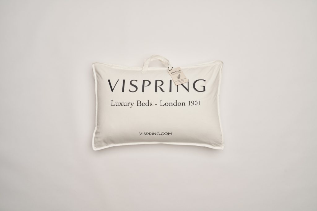 Vispring Hungarian Goose Down Surround Luxury Pillow | And So To Bed