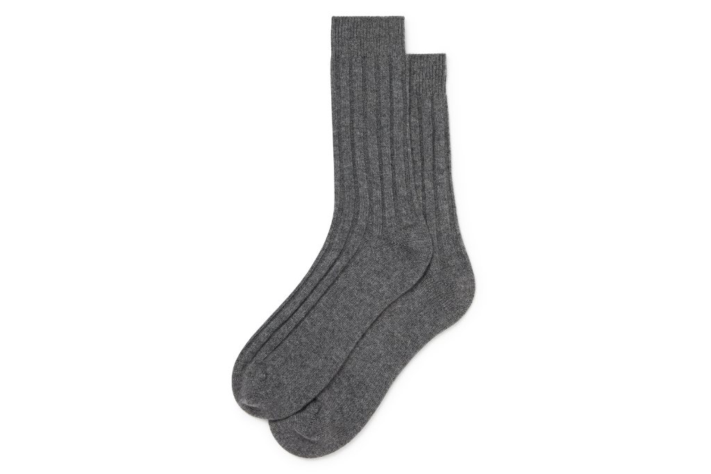 Bedfolk Men's Cashmere Socks - Loungewear | And So To Bed