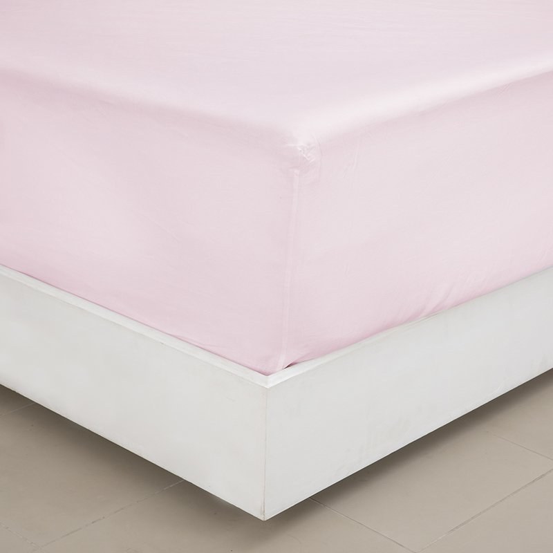 Reed Family Linen Plain Hemmed Fitted Sheet | And So To Bed