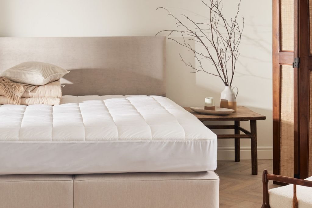 Vispring Luxury Skirted Mattress Protector | And So To Bed