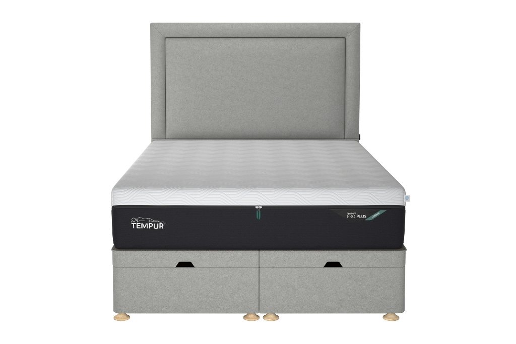 TEMPUR® Suffolk Ottoman Bed | And So To Bed