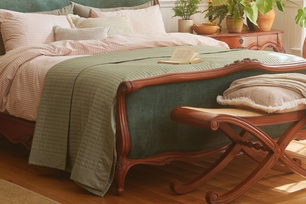 Harrow Quilted Bedspread | And So To Bed