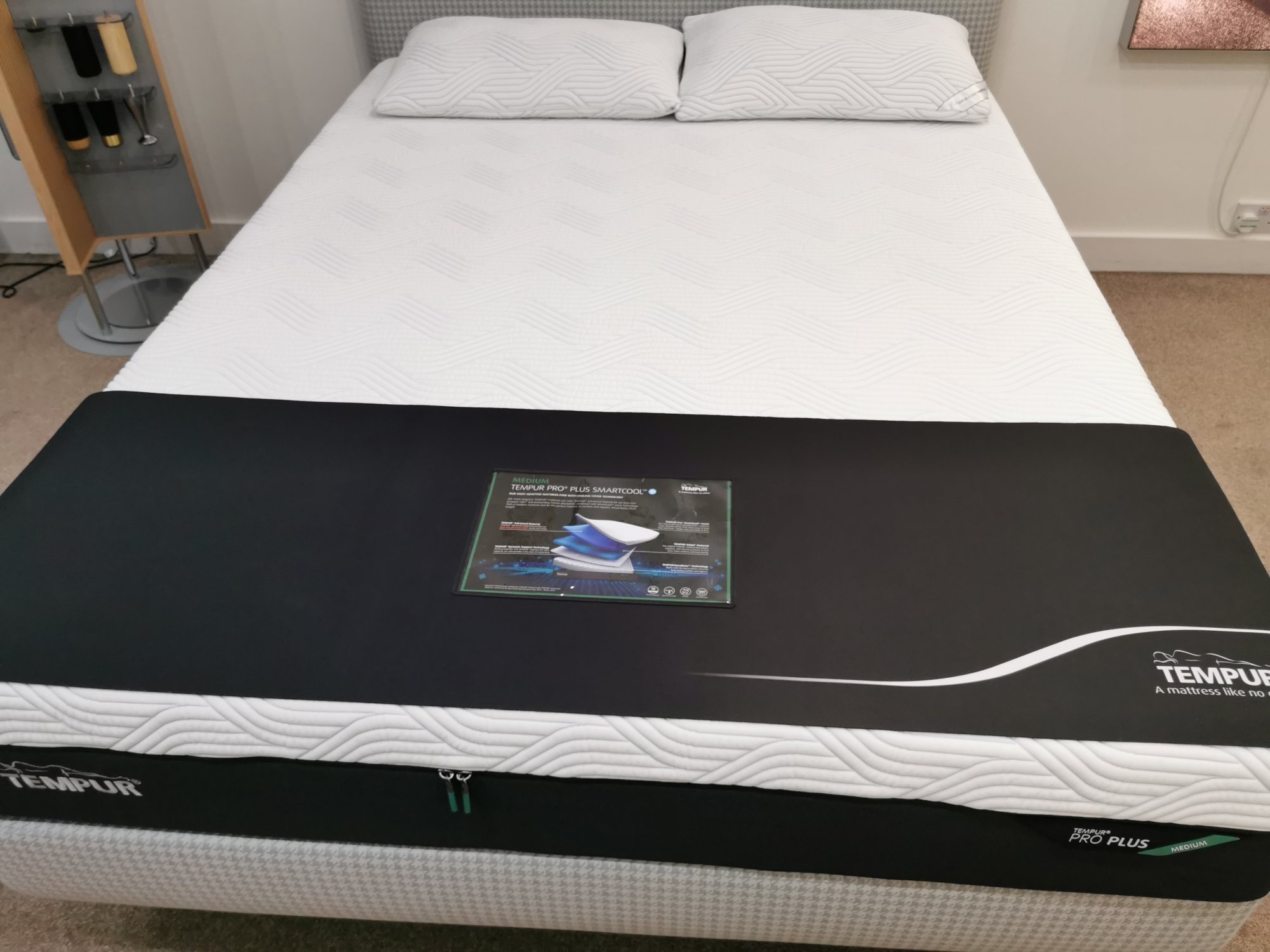 Tempur Pro Plus Depth Mattress + Tempur Pillows - King Size - Ex ...