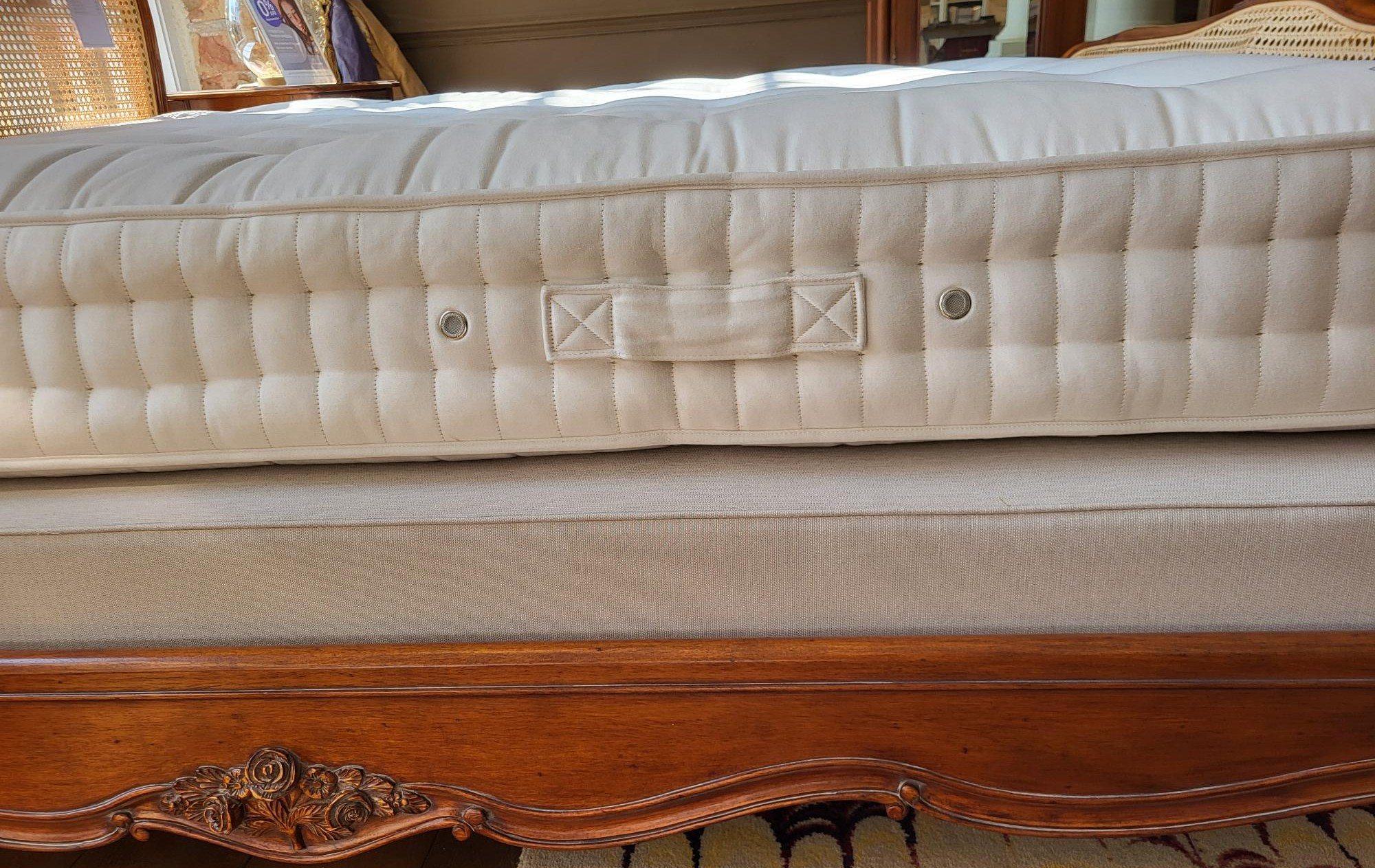Vispring Elite Mattress & Bed Base - Superking Size - Ex Display ...