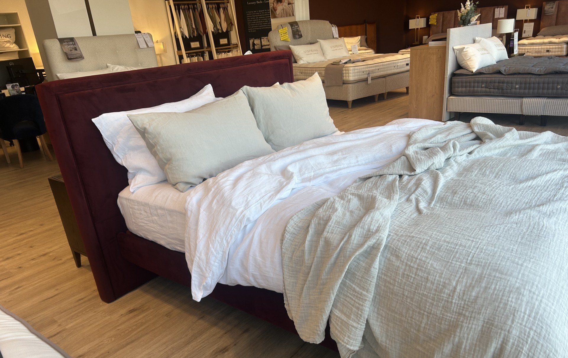 Boston Bedstead - King Size - Ex Display. - Bedsteads | And So To Bed