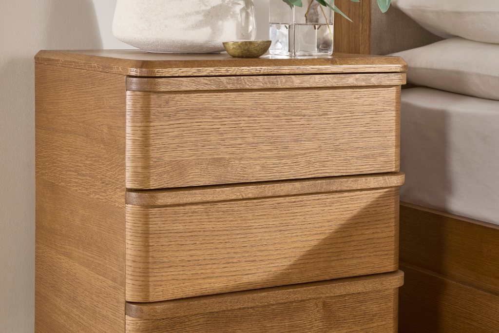 Columbus 3 Drawer Bedside Unit | And So To Bed
