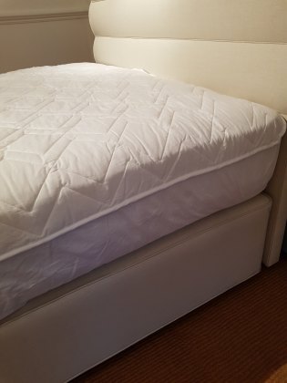 Vispring Quilted Mattress Protector and Pad - And So To Bed