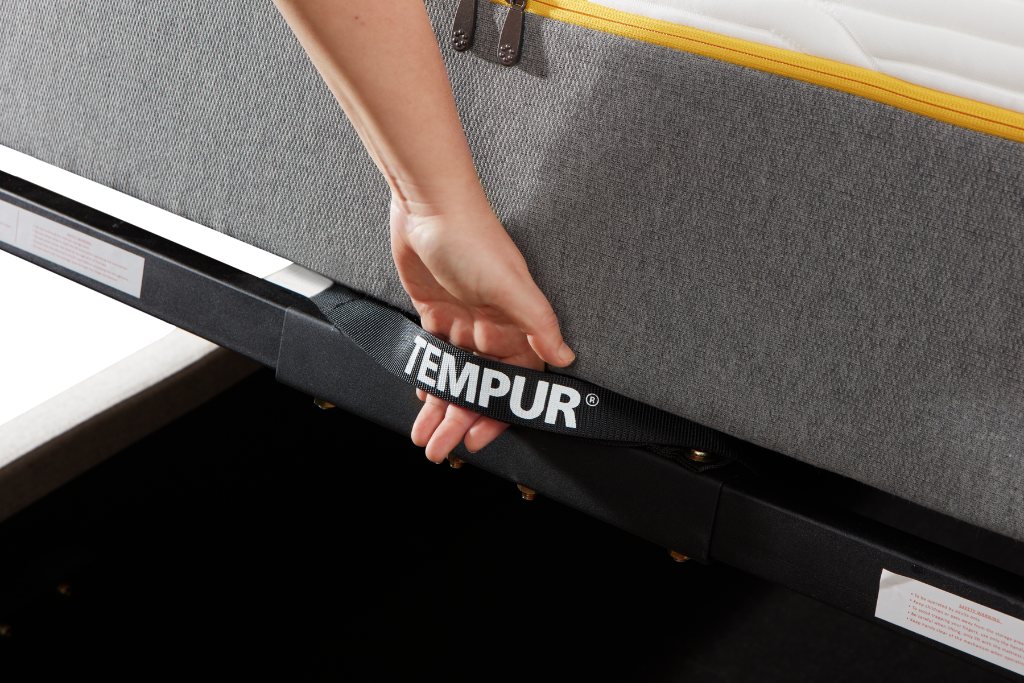 TEMPUR® Holcot Ottoman Bed Frame | And So To Bed