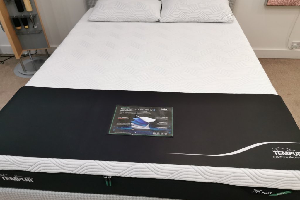 Tempur Pro Plus Depth Mattress + Tempur Pillows - King Size - Ex ...